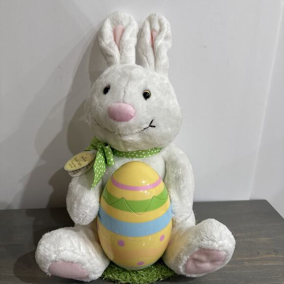 Hallmark | Holiday | Hallmark Rockin Rabbit Plush Animated Sound Motion ...